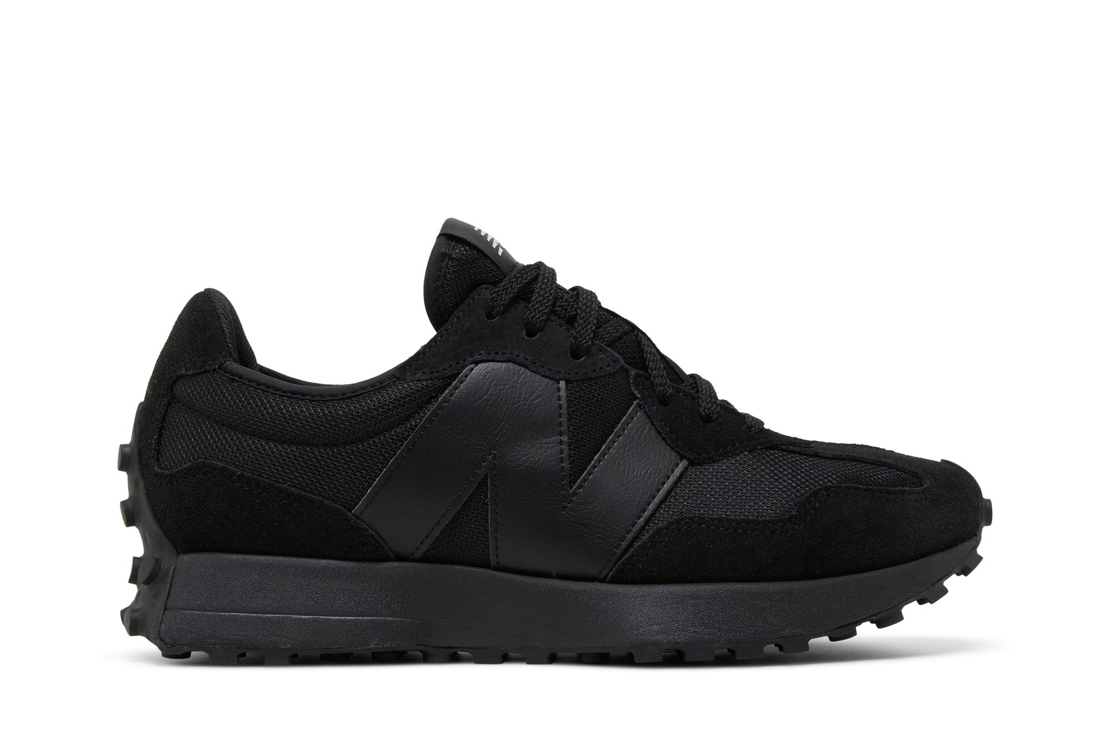 New Balance 327 'Triple Black' MS327CTB | eBay