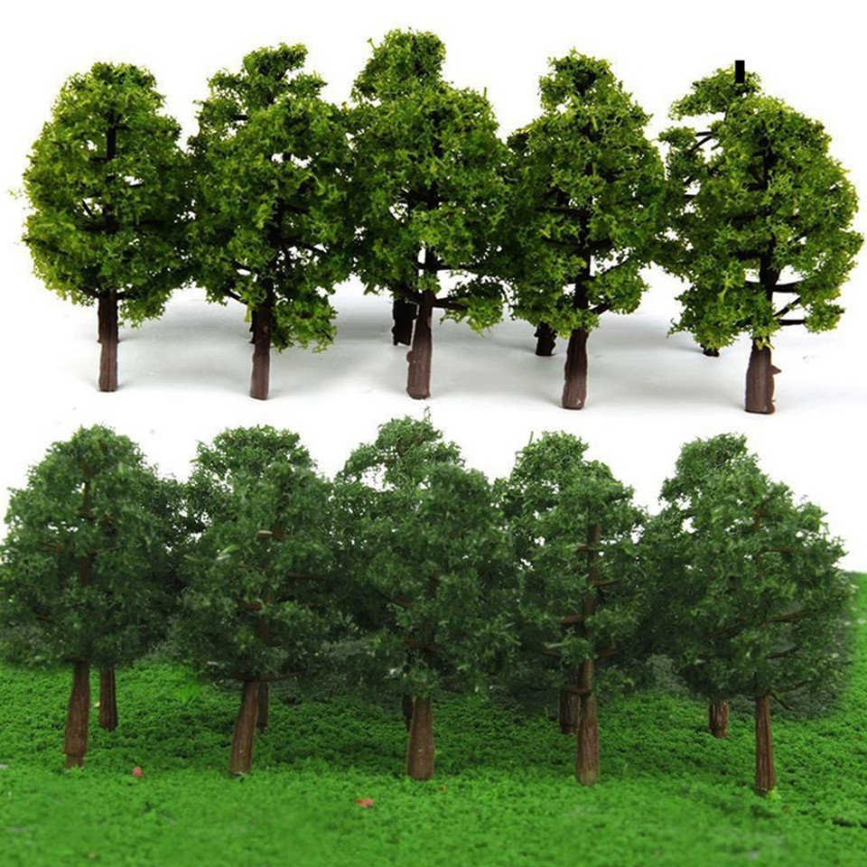 Model Trees High Quality Model Trees Plastic Scale Tree Train Layout ...