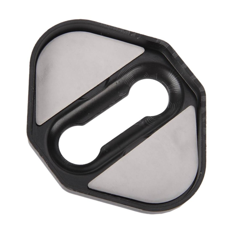 4x Carbon Fiber Style Door Lock Striker Cover Trims Fit For Toyota ...