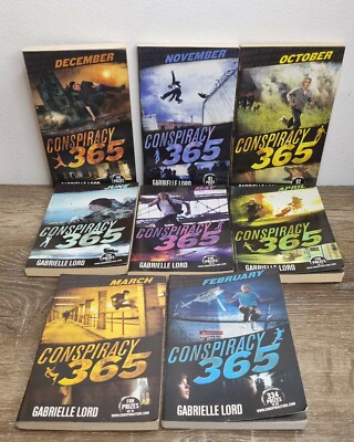 Conspiracy 365 Book Bundle 8- books paperback- by Gabrielle Lord | eBay ...
