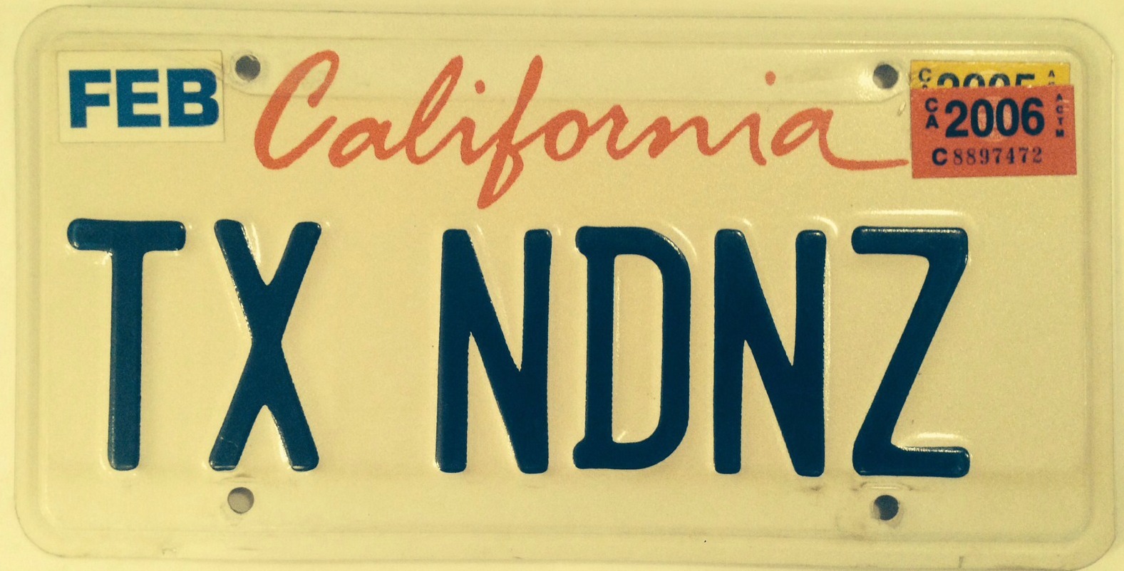 Vanity TEXAS INDIANS license plate Native American Tribe Apache ...