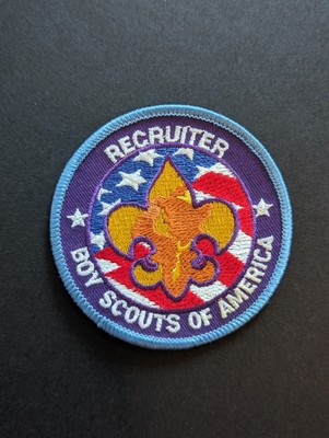 Vintage Boy Scout Recruiter Patch | eBay