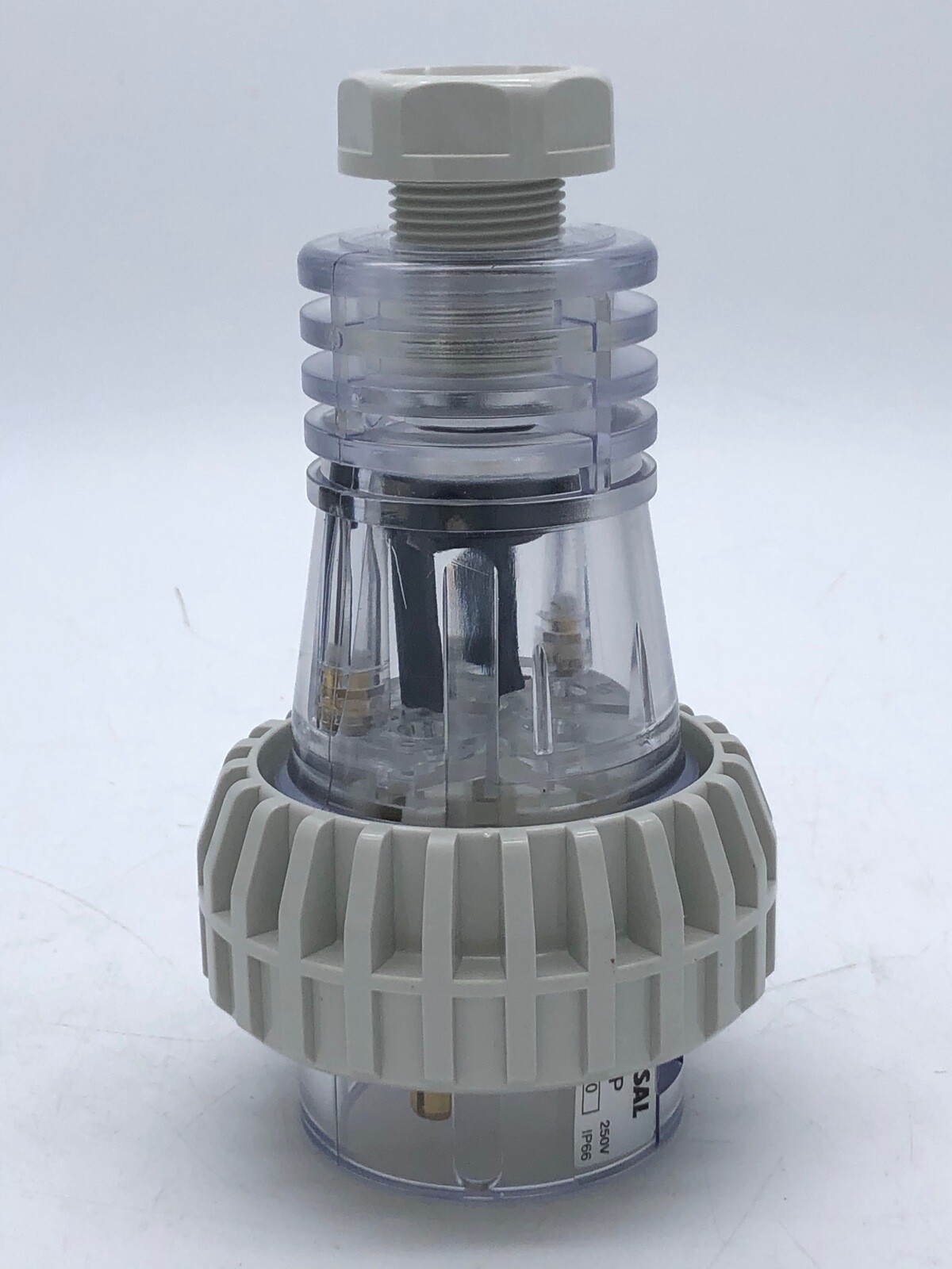 Clipsal 56P320 Straight Round Plug Grey 20A 250V AC 50Hz 3 Pin IP66 ...