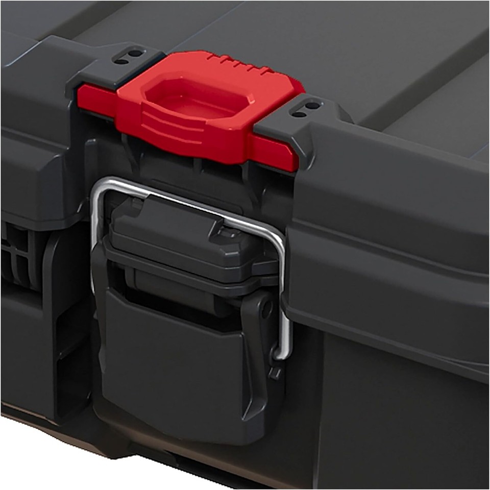 Tool Case Technician Storage Box Portable Lockable Organiser 26L Carry ...