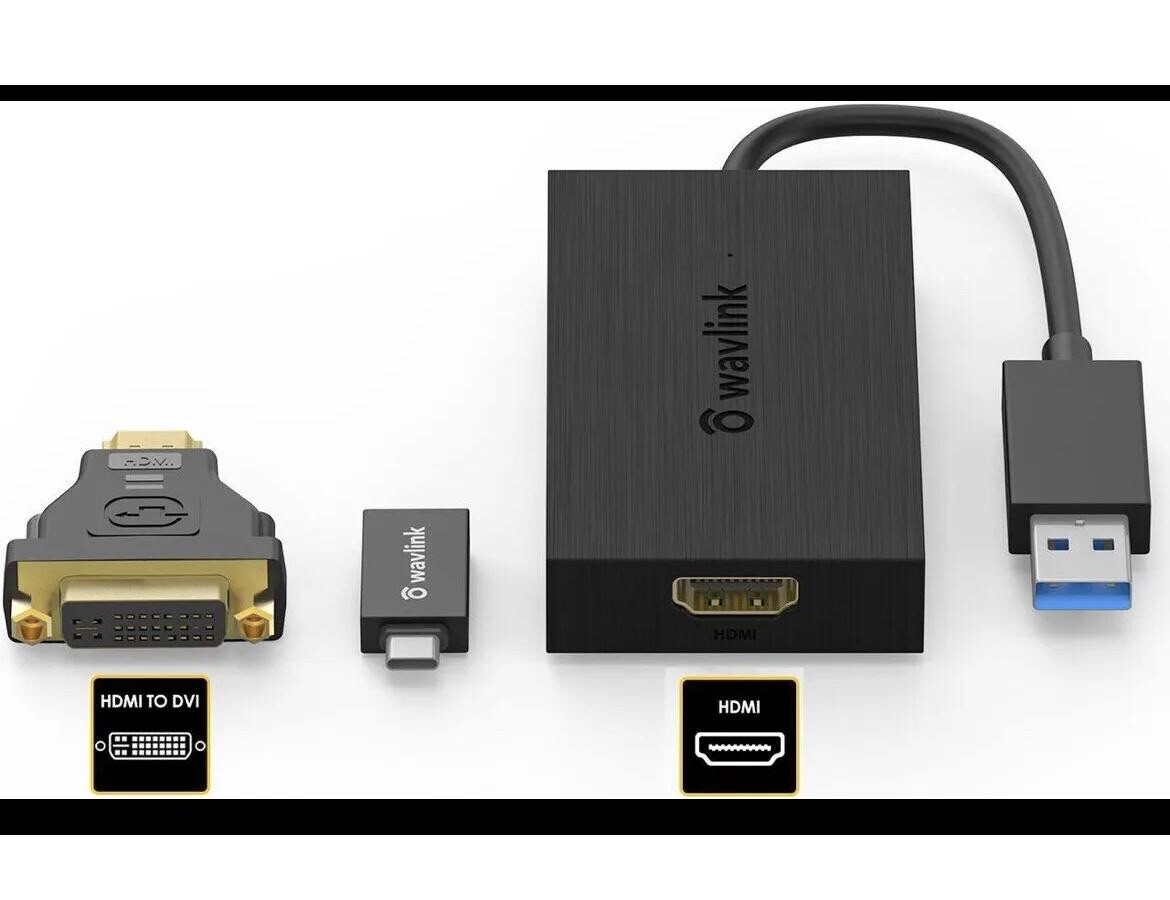 USB 3.0 to hdmi 4k video adapter, 3840+2160 Multi-display Adapter ...