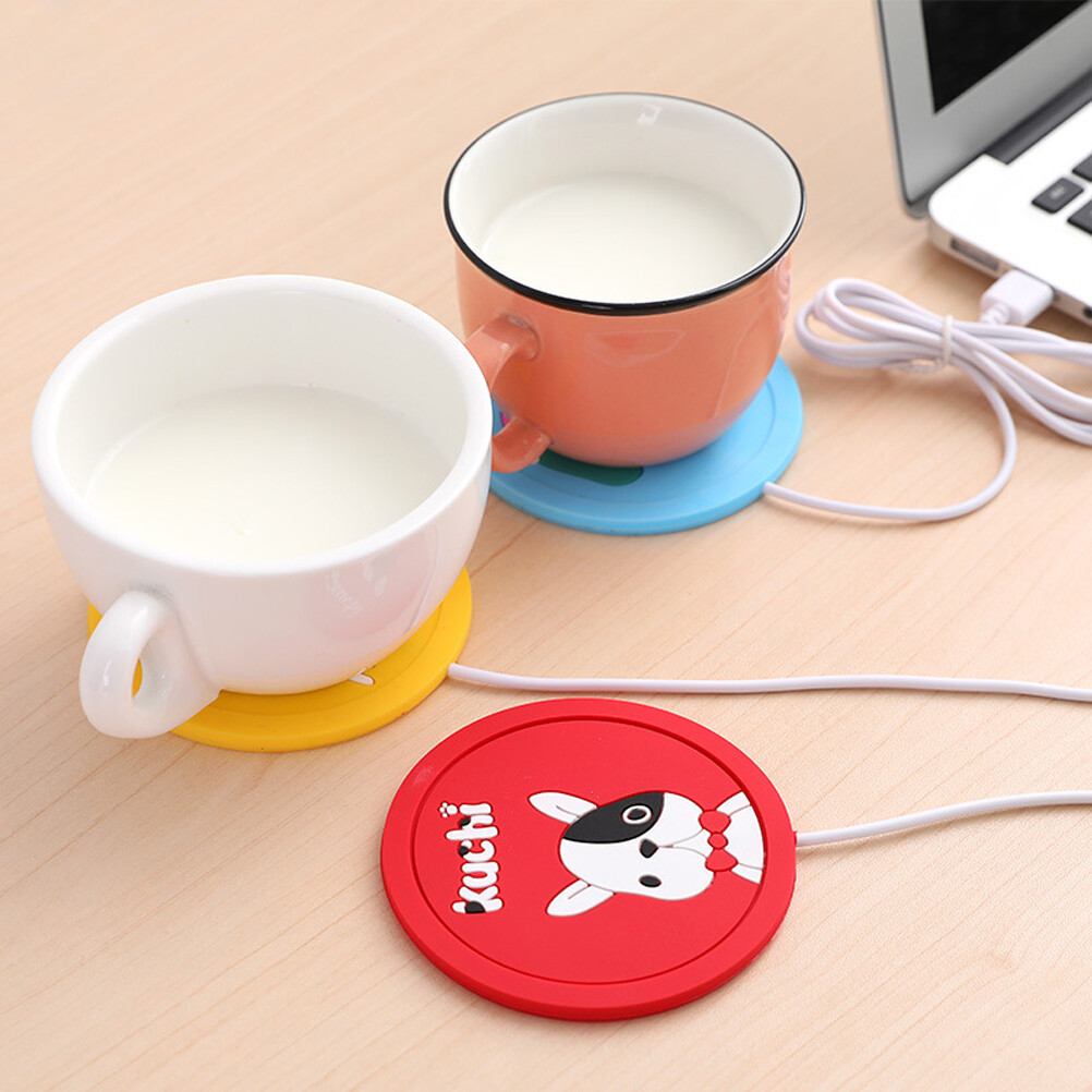 New New Silicone Usb Heated Coaster Blue Elephant | eBay
