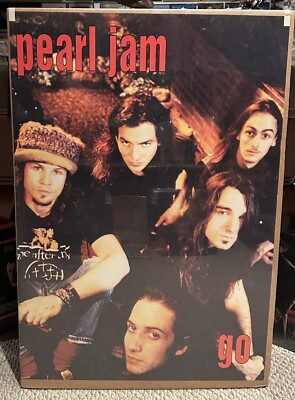 *NEW* Vintage PEARL JAM Original “Go” Poster 33"x23" | eBay