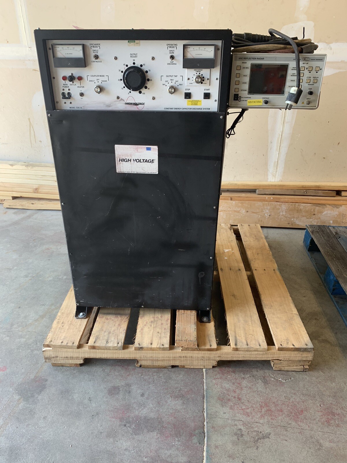 HVI CDS-3632U High Voltage Thumper Tested and Calibrated Von TDR | eBay