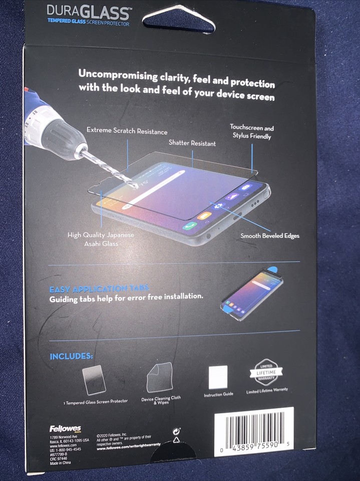 Duraglass Tempered Glass Screen Protector 43859728596 | eBay