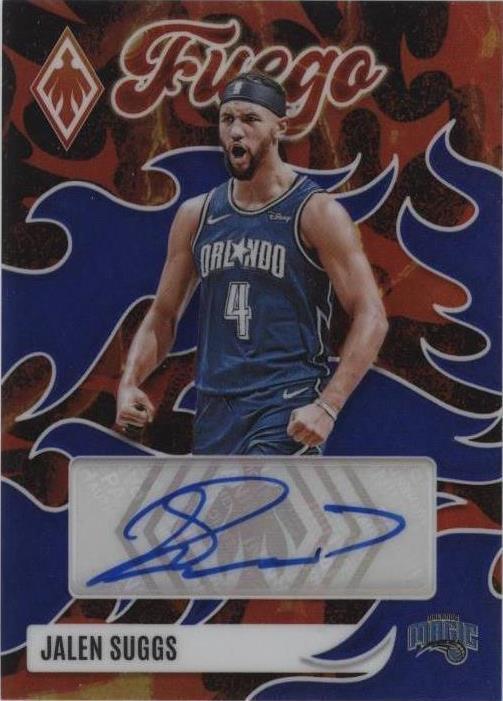 2023-24 Panini Phoenix - Fuego Autographs Jalen Suggs #FA-JSG Blue /25 ...
