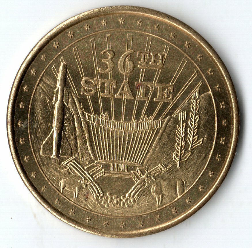 The Great Seal Of The State Of Nevada 36th State | eBay