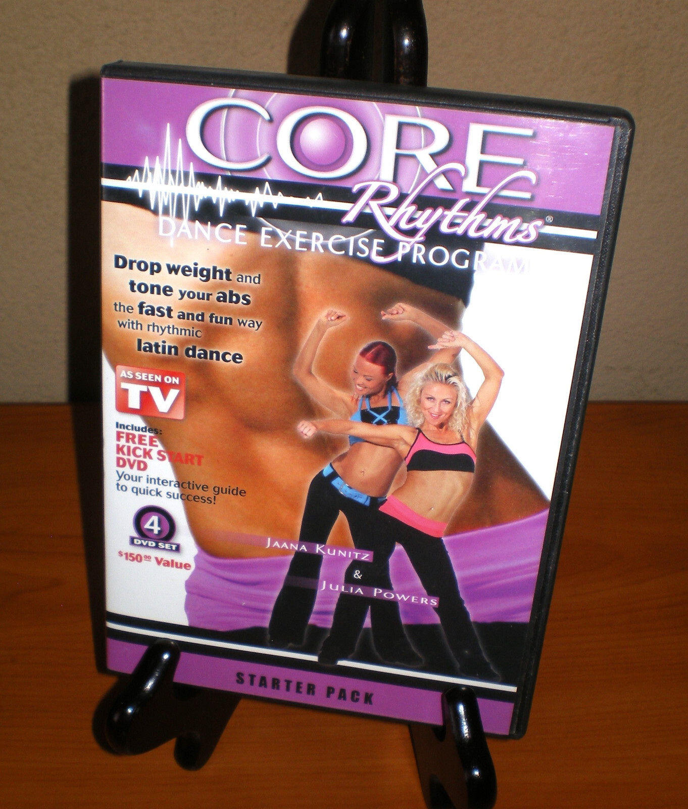 CORE RHYTHMS Dance Exercise Program Starter Pack 4 DVD Set Tone Abs Latin Dance 850621001074 | eBay
