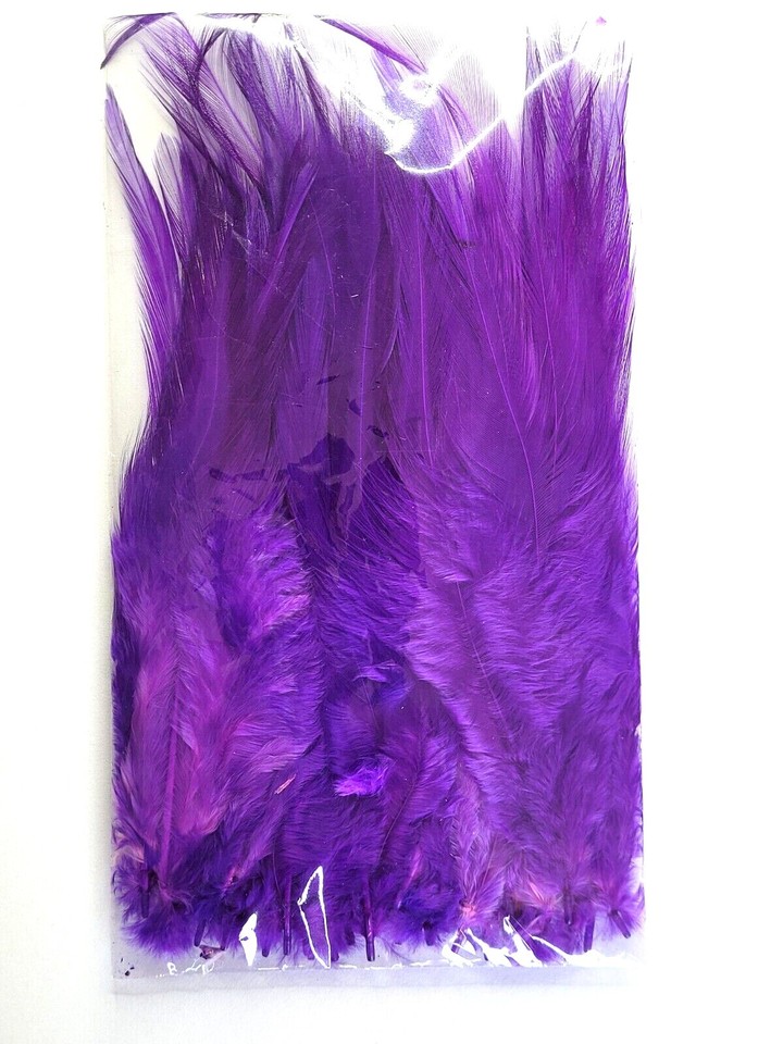 CHINESE SADDLE HACKLE - 4" - 6" - 21 COLORS - Fly Tying Materials ...