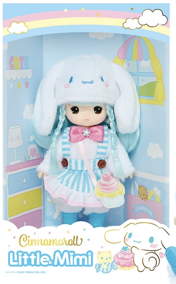 Sanrio Characters x Little Mimi Figure Doll, 6 Styles, Korean Toy ...