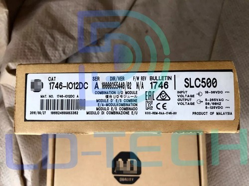 New Allen-Bradley 1746-IO12DC SER A SLC 500 Combination I/O Module ...
