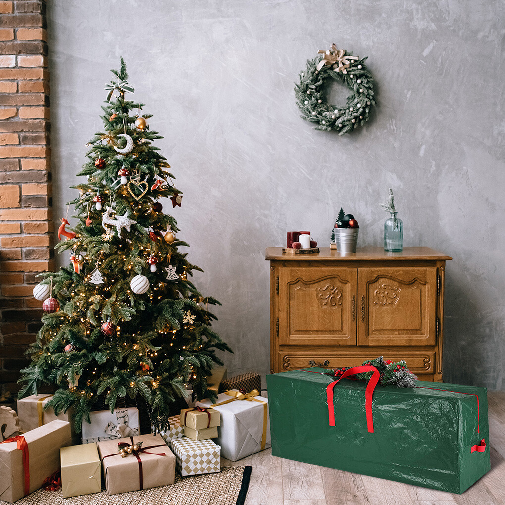 Waterproof Extra Large Christmas Tree Storage Bag Xmas Festive Zip Up ...