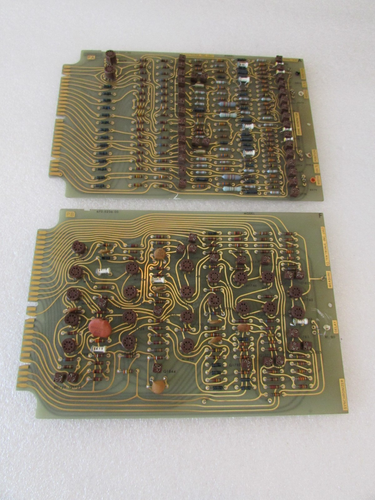 Lot of (2) 1967 High Grade Heavy Gold Circuit Boards For Scrap Gold ...