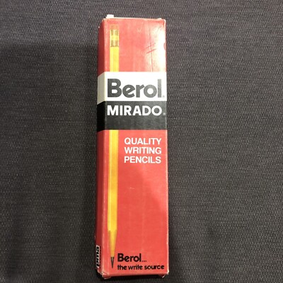 Vintage 1993 Box 12 Mirado Classic No #2 HB Quality Writing Pencils ...