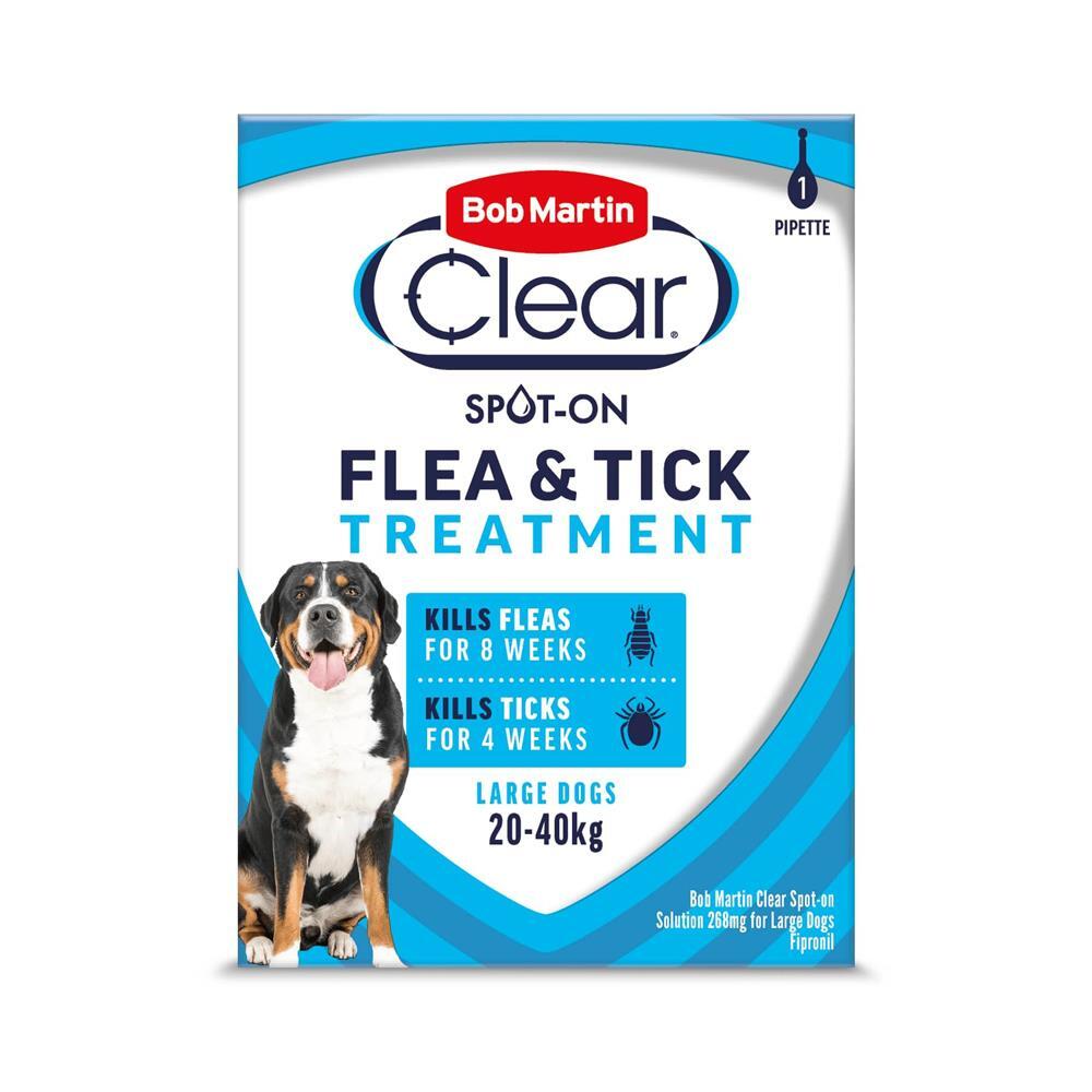 Bob Martin Clear Spot On Flea Treatment for Cats, Dogs, Kill Fleas and ...