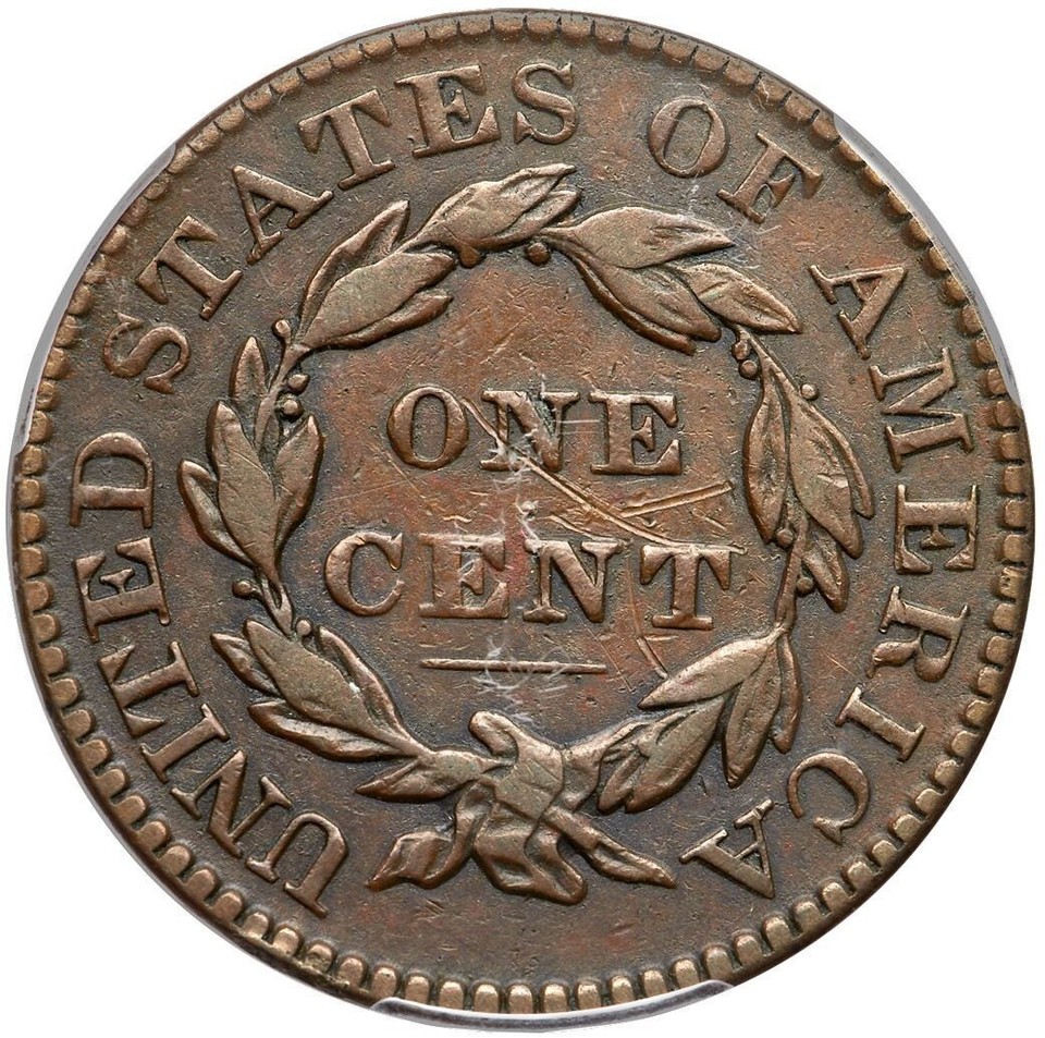 1830 N-1 R-1 PCGS VF 25 Matron or Coronet Head Large Cent Coin 1c | eBay