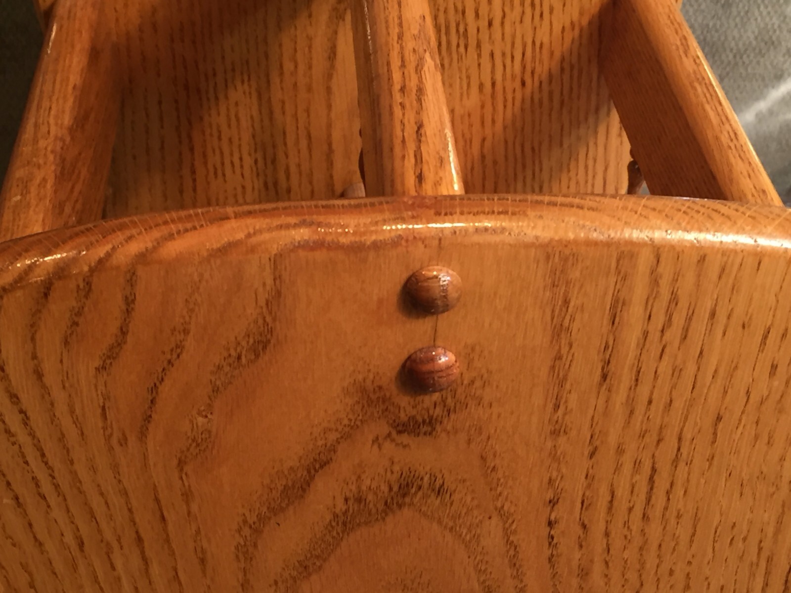 Amish SOLID OAK Wood MAGAZINE Newspaper Rack/STAND/Holder HEAVY 8lb ...