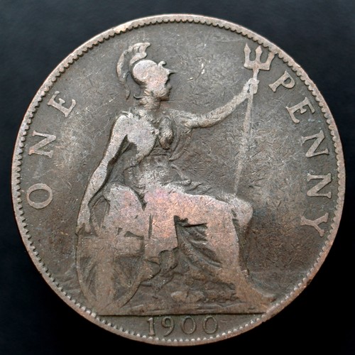 1900 Great Britain Penny Queen Victoria Coin - Excellent Coin 🇬🇧 | eBay