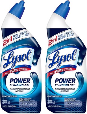 Lysol Toilet Bowl Cleaner Gel-pack of 2- FREE DELIVERY | eBay