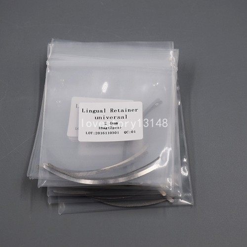 10 Packs Dental Ortho Splint Lingual Retainer Universal Bondable Mesh ...