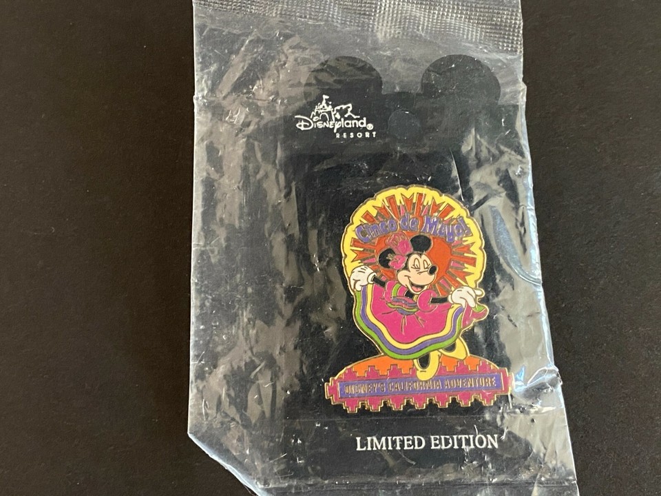 DCA Cinco De Mayo 2001 - Minnie California Adventure LE Retired Disney ...