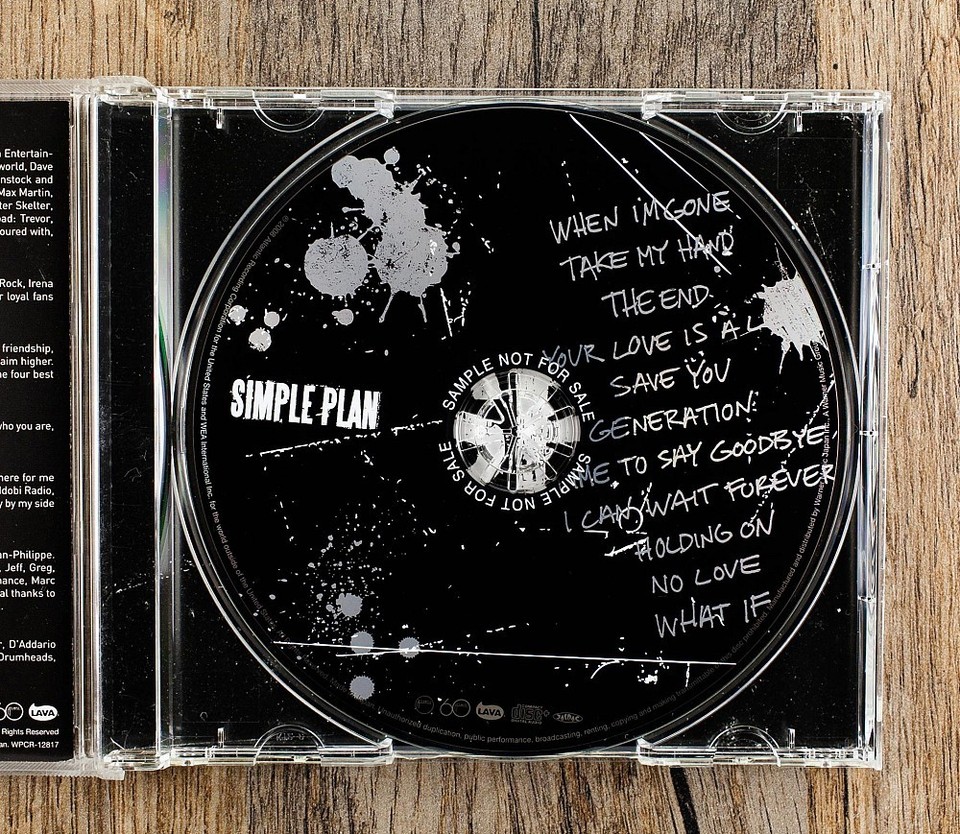 Simple Plan - Simple Plan [CD Japan 2008] NM/NM Promo 4943674077373 ...