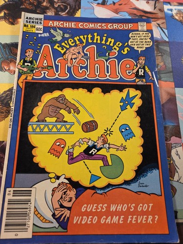 Everything's Archie #106 Archie's 1st Video Game Cover App Pacman ...