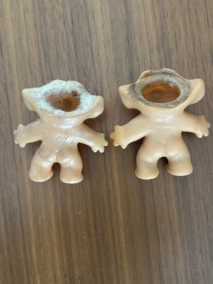 Two Thomas Dam Troll Dolls Marked DAM 1960’s | eBay
