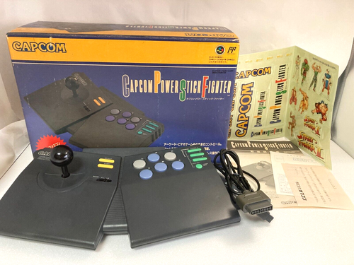 CAPCOM Power stick fighter Arcade controller Japanver Super Famicom ...