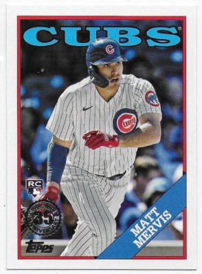 2023 Topps Update '88 Topps Baseball #88US12 Matt Mervis RC - Chicago ...
