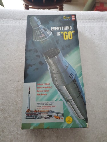 Revell 1/110 Scale Mercury Capsule And Atlas Booster, Everything Is "Go ...