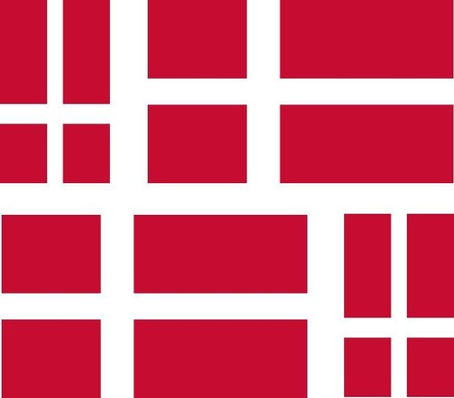 4 X Sticker Car Motorbike Flag Denmark Danish | eBay