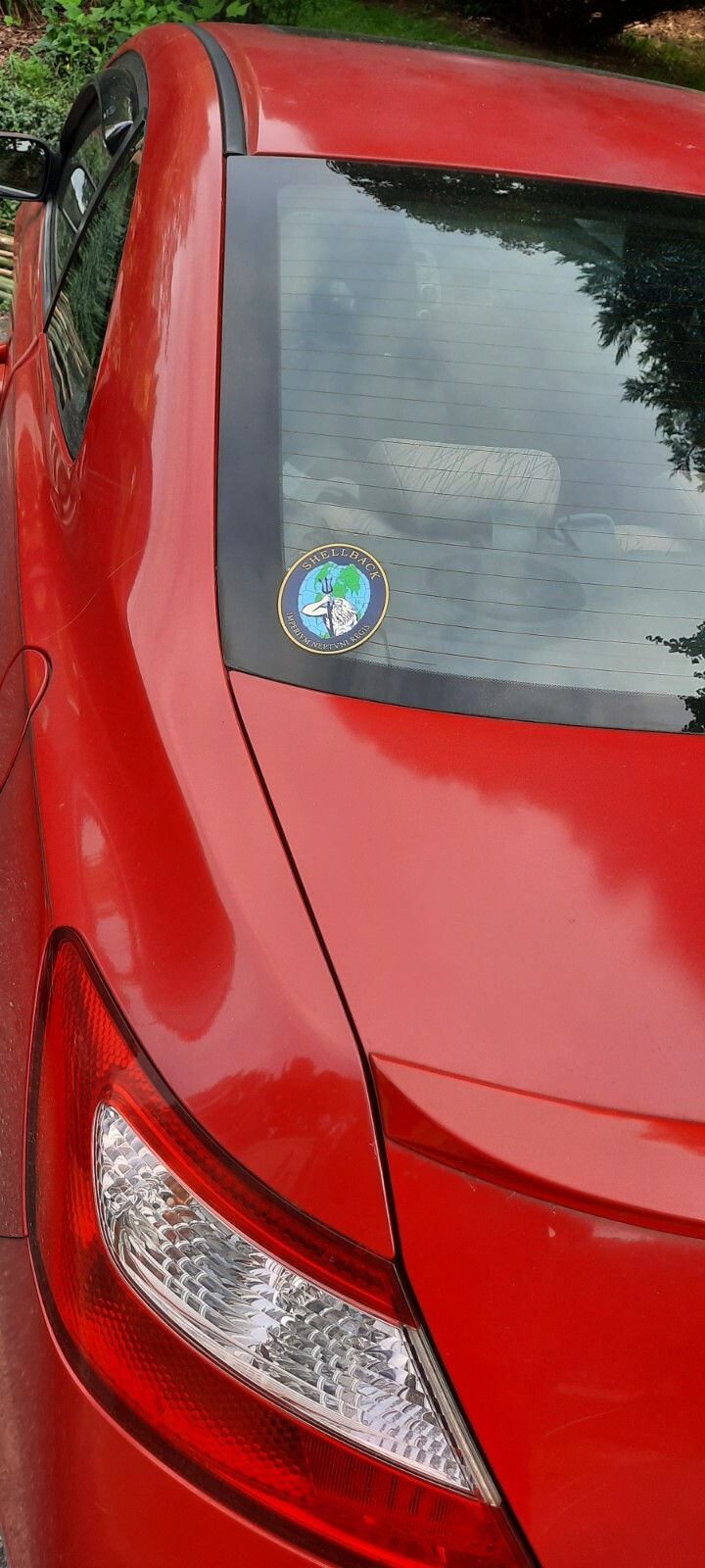 SHELLBACK NAVY Vinyl Car Window Decal | eBay