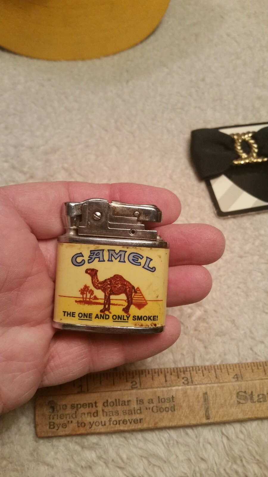 Vintage Camel Cigarette Lighter The One And Only Smoke VINTAGE 1995 ...