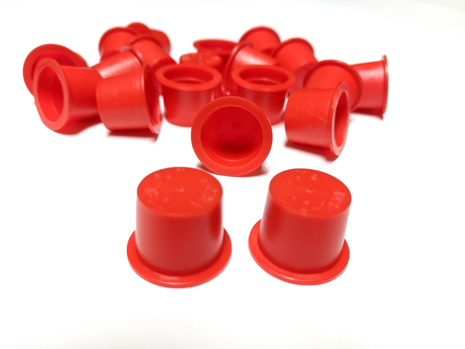 20 Tapered Polyethylen Plastic Caplugs - 12.4mm, 13mm, & 14mm cap plug ...