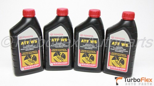 Toyota ATF WS Automatic Transmission Fluid 4 Quarts 00289-ATFWS | eBay