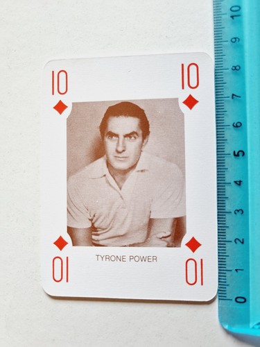 Card Tyrone Puissance Carte Ediz. Le Milano Originelle Vintage New | eBay