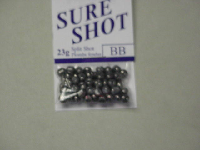 Raven Sure Shot split shot 10 pack of 23 grams each size BB | eBay