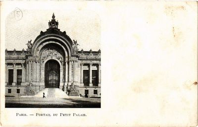 CPA PARIS (8e) - Le Petit Palais Portail (218571) | eBay
