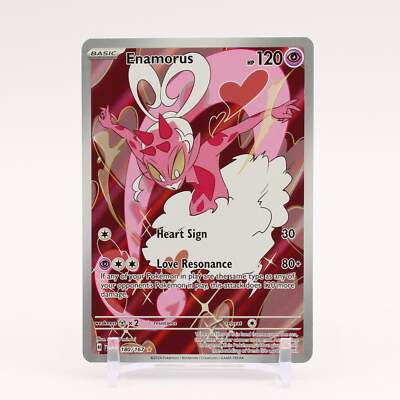 Enamorus - 180/167 Twilight Masquerade Illustration Rare Pokemon - NM ...