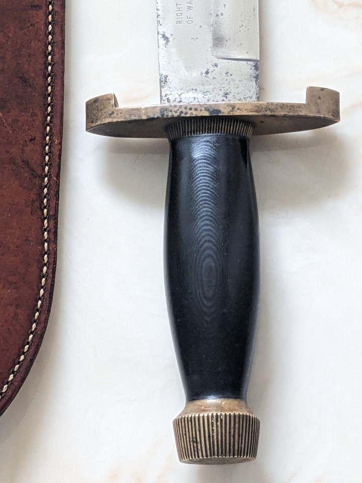 Older Used Randall Made Knives Model 12-11 Smithsonian Bowie Knife ...