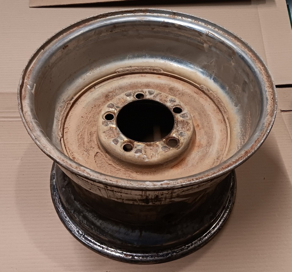 15x10 Chrome Steel Wheel 5x5.5 Bolt Pattern | eBay