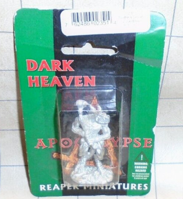 Reaper Greater Lizardman Warrior S'athka Metal Miniature D&D Fantasy ...