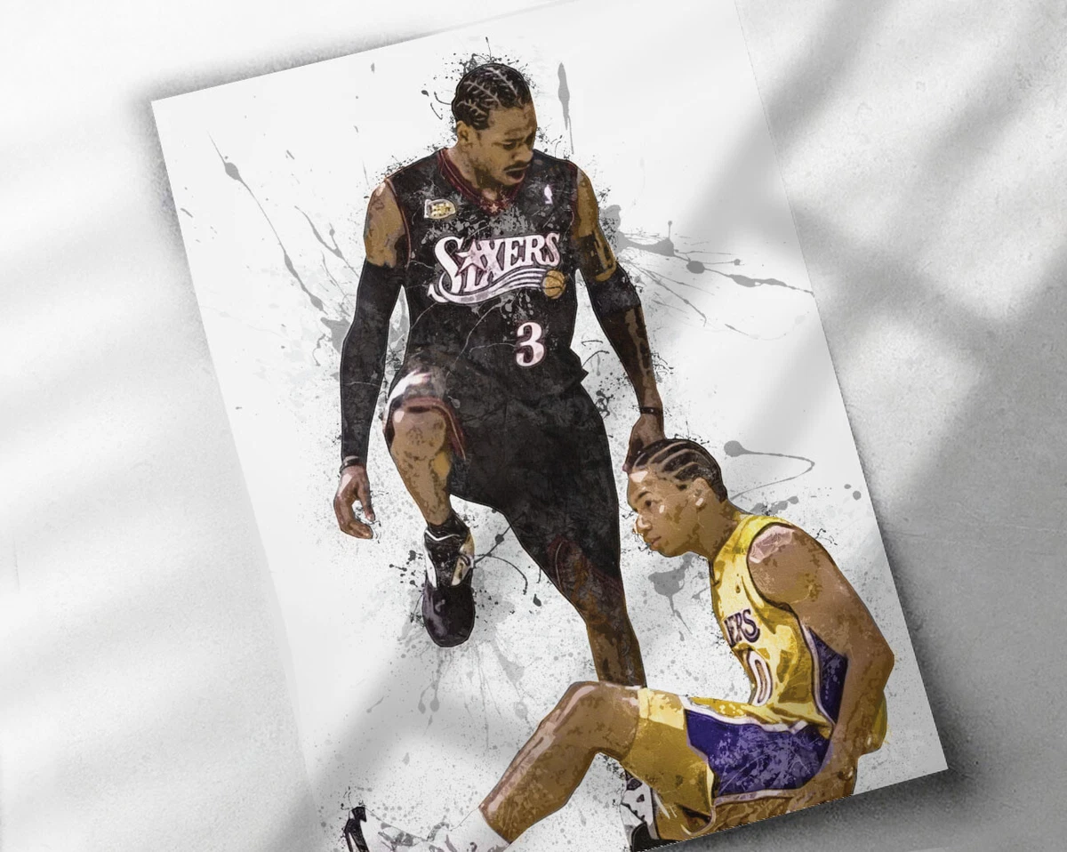 Allen Iverson Steps Over