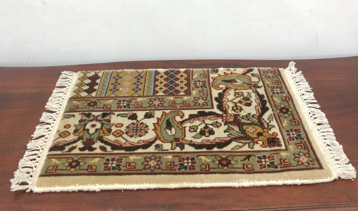 Natural Wool Table Mat Kitchen Handmade Indian Placemats Oriental Home ...