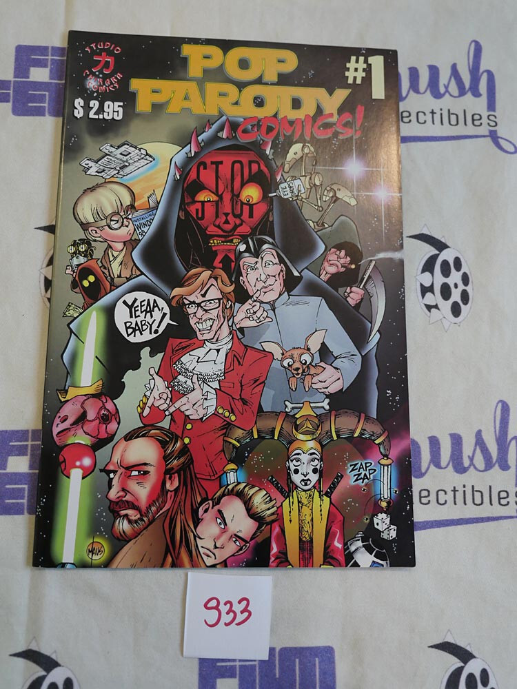 Chikara Comics Pop Parody Comics Number #1 by Bill Maus [S33] | eBay